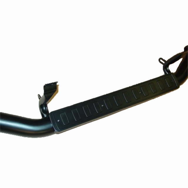 Defender 110 Quick fit tubular side step - Black Fire and ice £265.00 ...